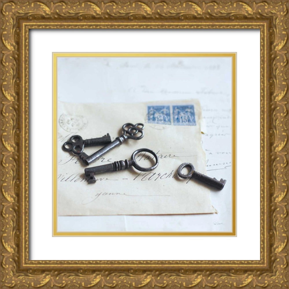 Schlabach, Sue 15x15 Gold Ornate Wood Framed with Double Matting Museum ...