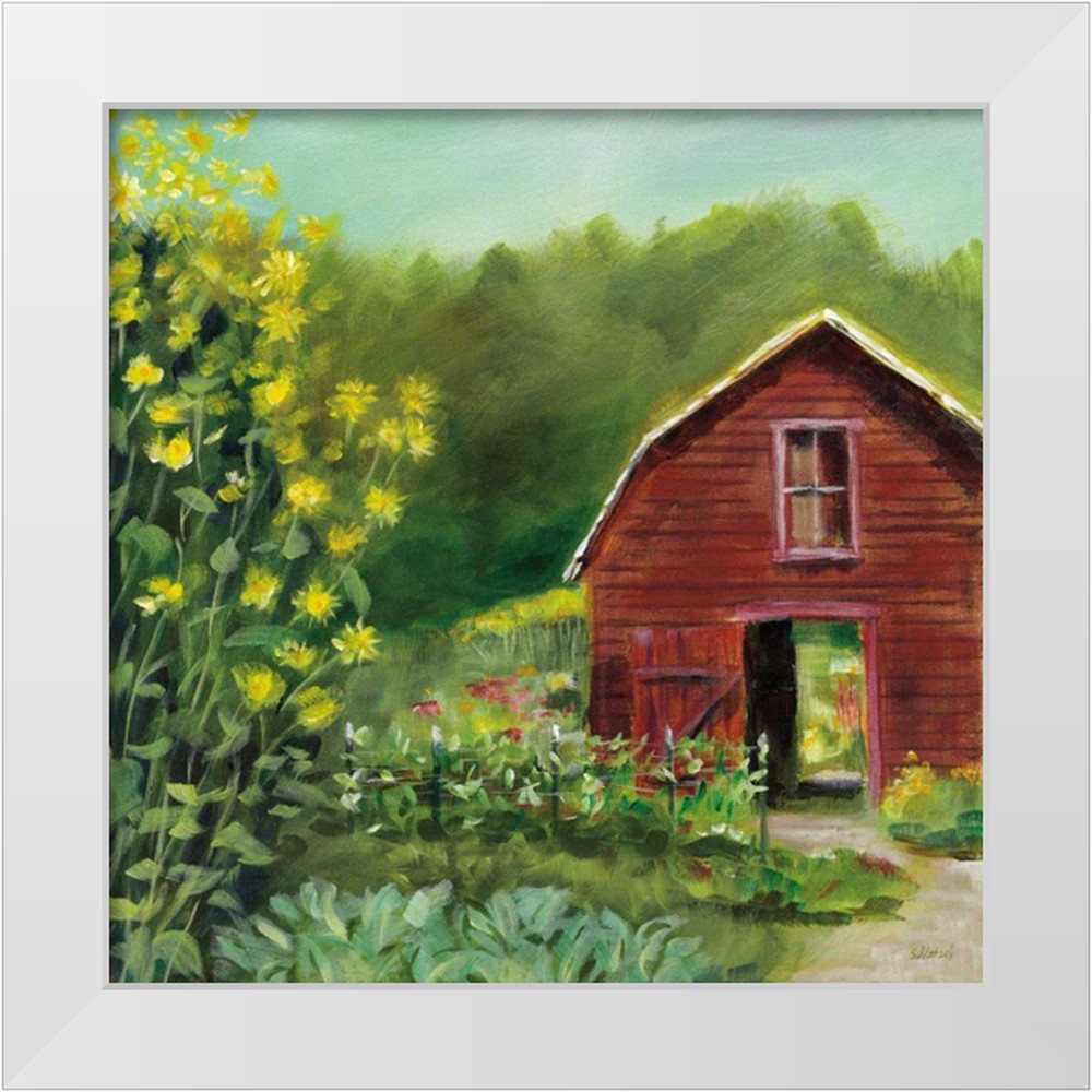 Schlabach, Sue 15x15 White Modern Wood Framed Museum Art Print Titled ...