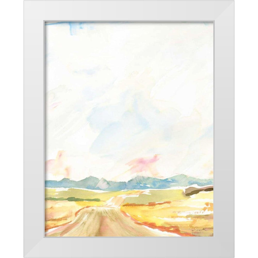 Schlabach, Sue 20x24 White Modern Wood Framed Museum Art Print Titled ...