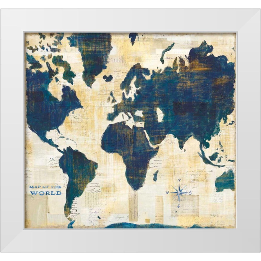 Schlabach, Sue 21x20 White Modern Wood Framed Museum Art Print Titled ...
