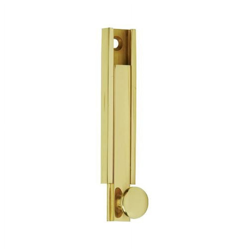 Schlage 040-3 3-Inch Surface bolt with Decorative 5/8-Inch Diameter ...
