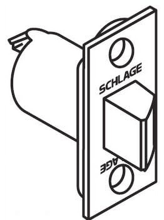 Schlage 11-116-613 Spring Latch with Square Corner, Backset 2-3/4", 613 ...