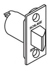 Schlage 11-116 2 3/4" Replacement Spring Latch - Chrome - Walmart.com