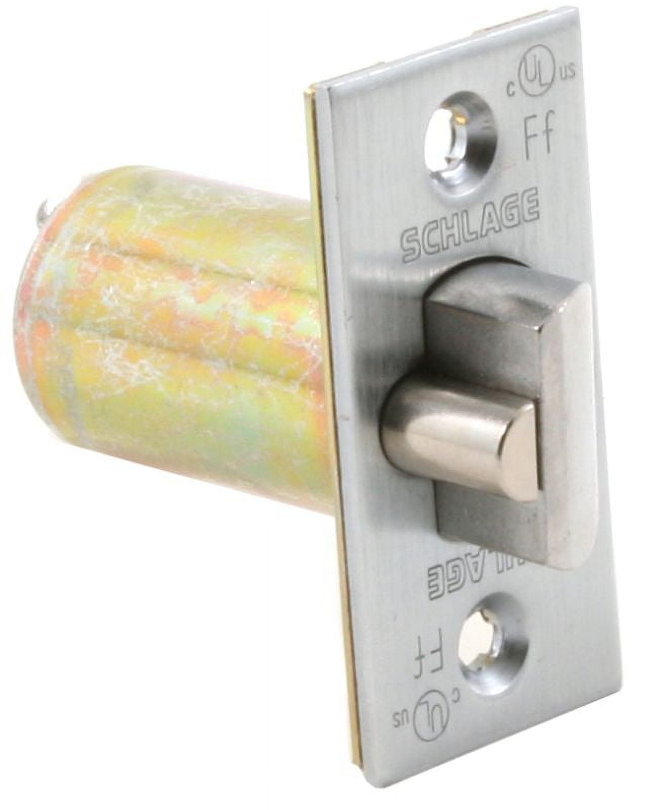 Schlage 14-047-605 Deadlatch with Square Corner, Backset 2-3/8", 605 ...