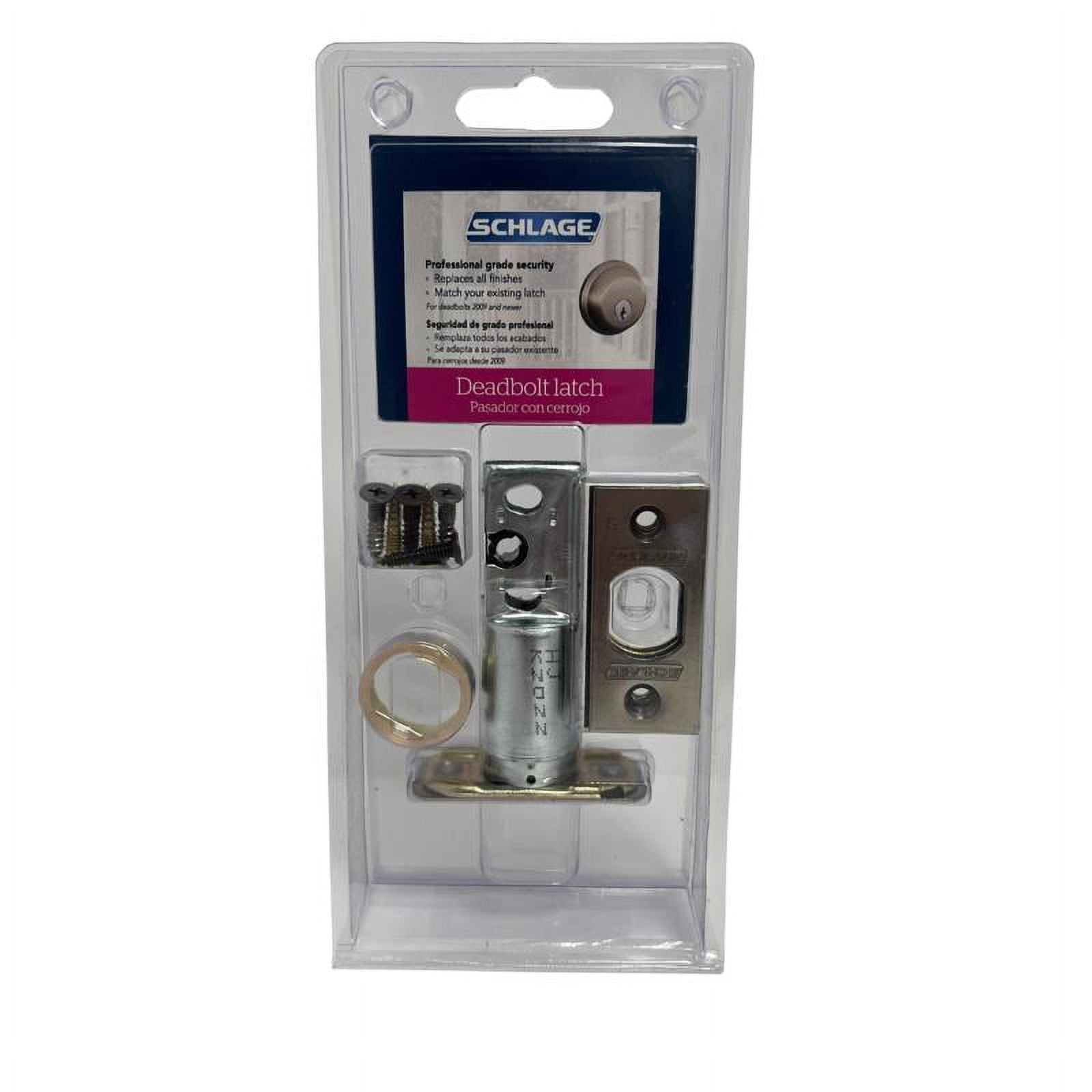 Schlage Assorted Steel Deadbolt Latch Replacement 1 pk - Walmart.com