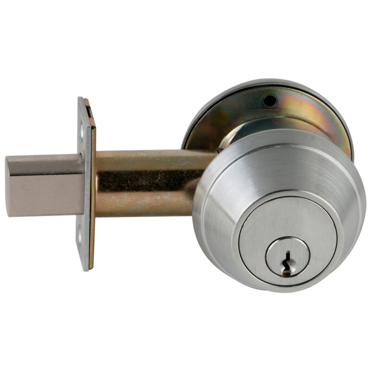 Schlage B663P 626 S123 Grade 1 Classroom Deadbolt 2-3/4 Backset ...