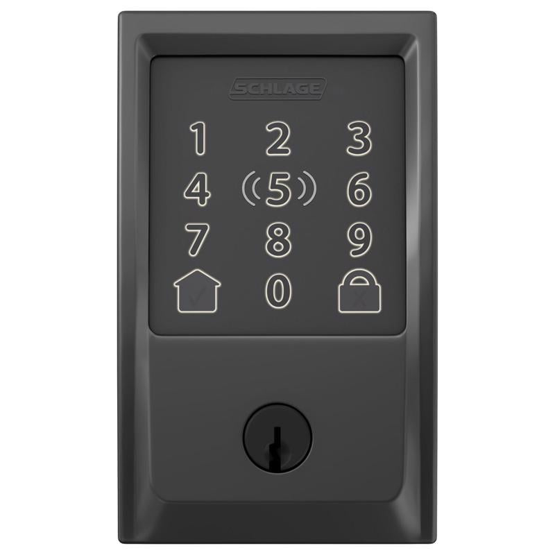 Schlage Encode Plus Smart WiFi Deadbolt Lock, Secure Digital Electronic ...