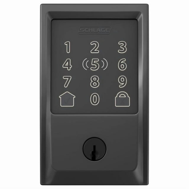 Schlage Encode Plus Smart WiFi Deadbolt Lock, Secure Digital Electronic ...