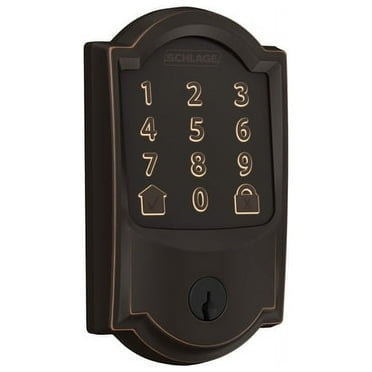 Schlage Connect Camelot Keypad Smart Lock, Keyless Entry, Touch Secure ...