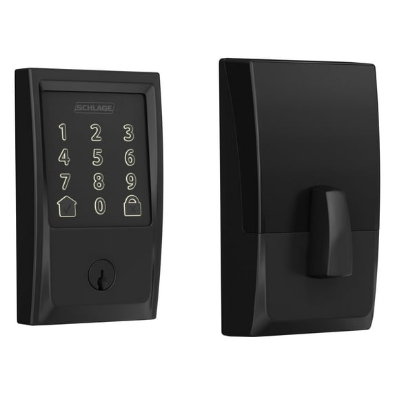 Schlage Encode Smart WiFi Deadbolt Lock for Front Door - Keyless Entry ...