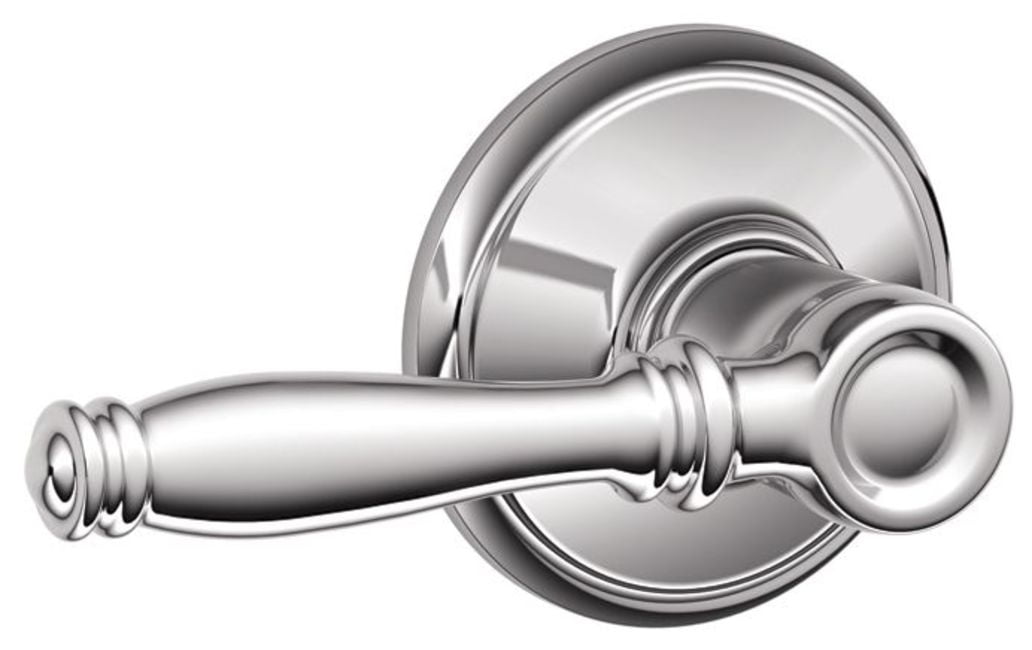 Schlage F10 BIR 625 16-080 10-027 Birmingham Hall and Closet Lever ...