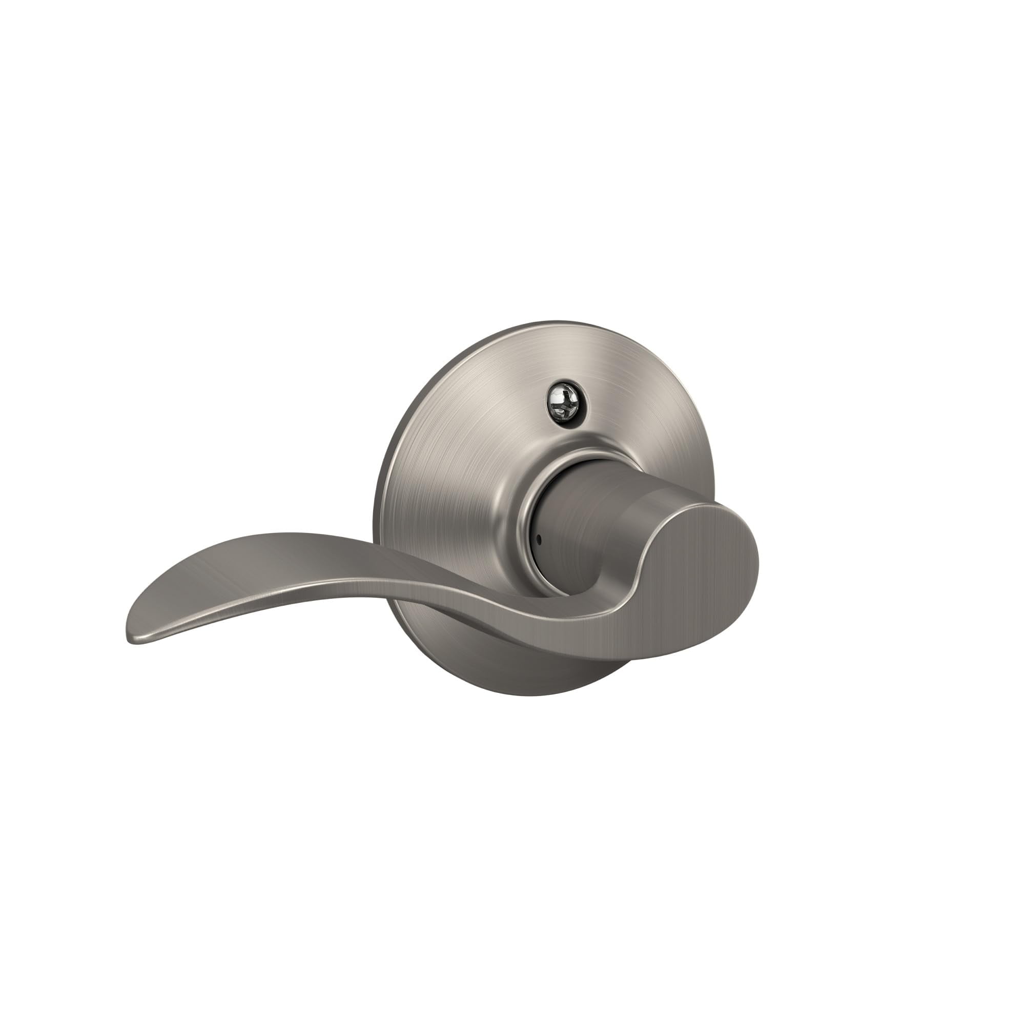Schlage F170 ACC 619 LH Left Handed Accent Door Lever, One Sided Non ...