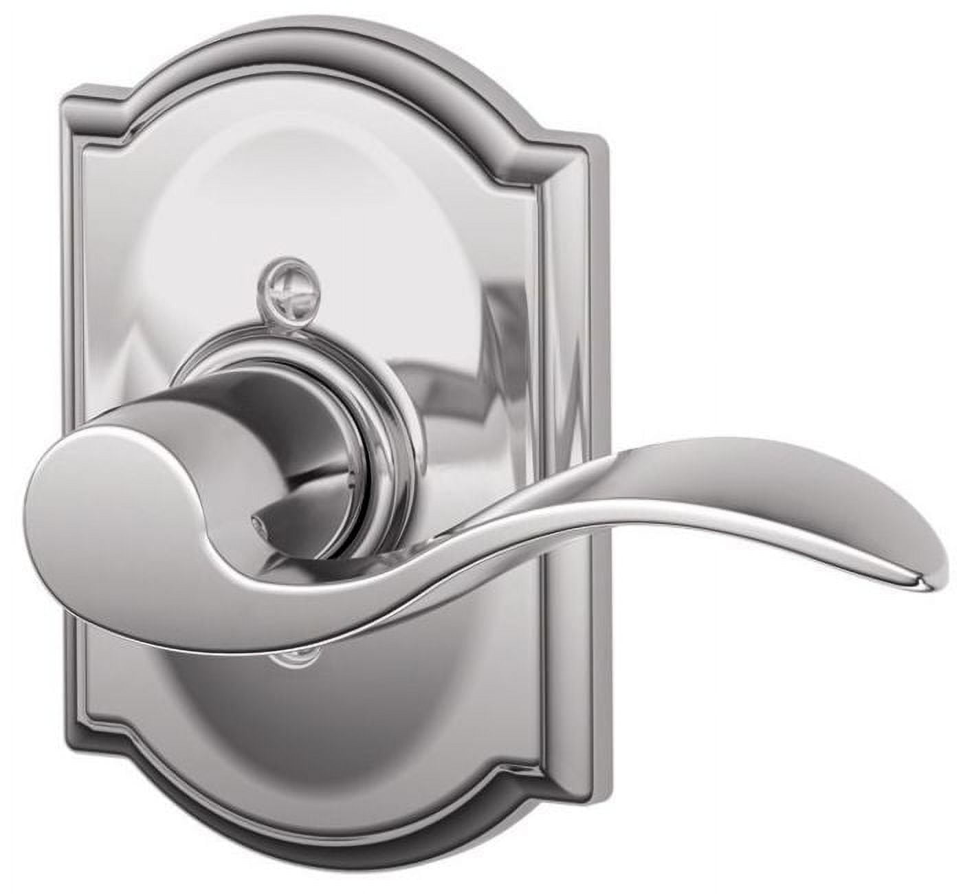 Schlage F170-Acc-Cam-Rh Accent Right Handed Non-Turning One-Sided Dummy ...