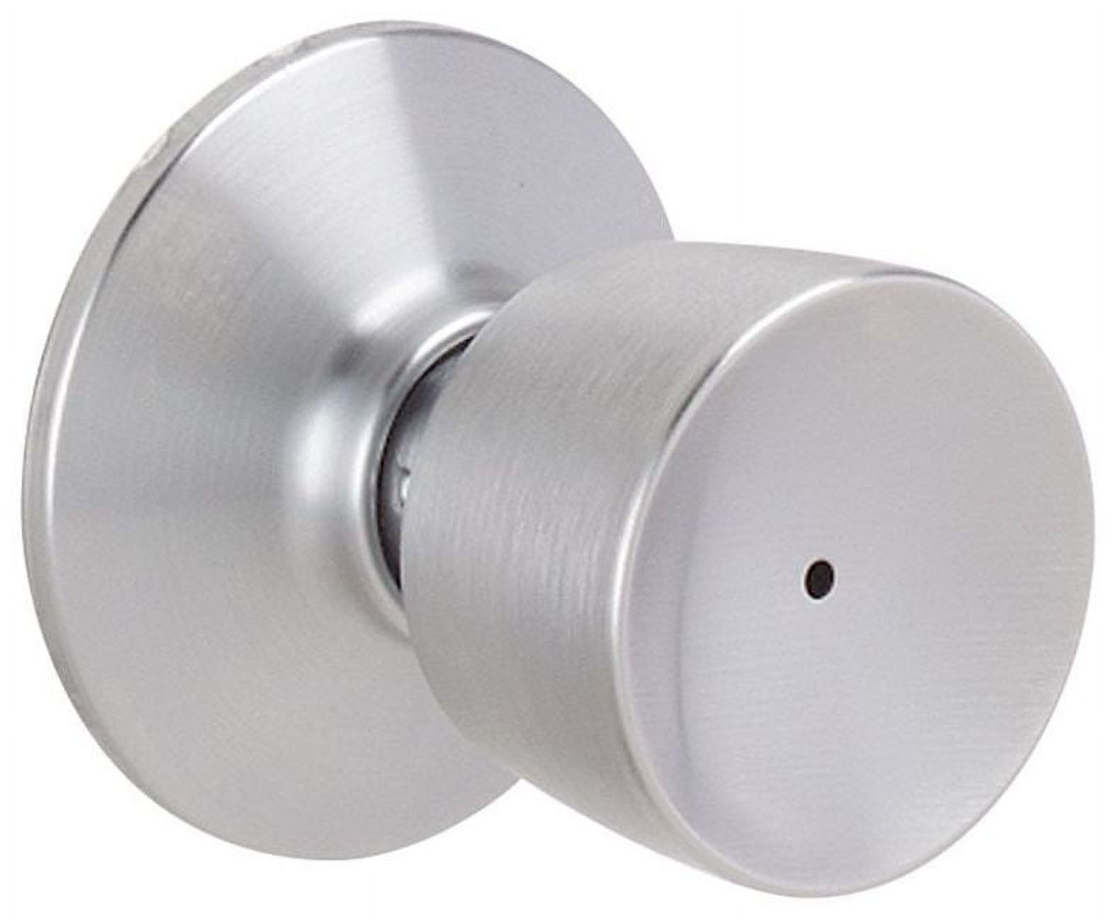 Kwikset 93001-877 Satin Chrome Tylo Knob Mobile Home Privacy Set ...