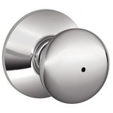 Schlage F40PLY625 Plymouth Privacy Knob, Bright Chrome - Walmart.com
