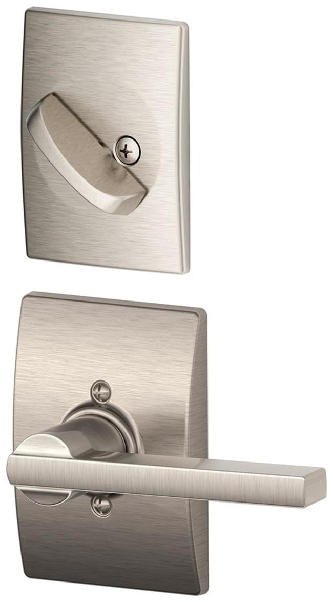 Schlage F59 LAT 619 CEN Century Collection Latitude Handleset Interior ...