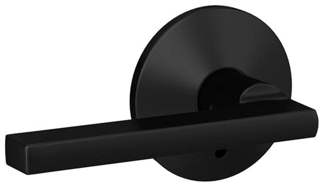 Schlage Custom Latitude Hall-Closet and Bed-Bath Lever with Kinsler ...