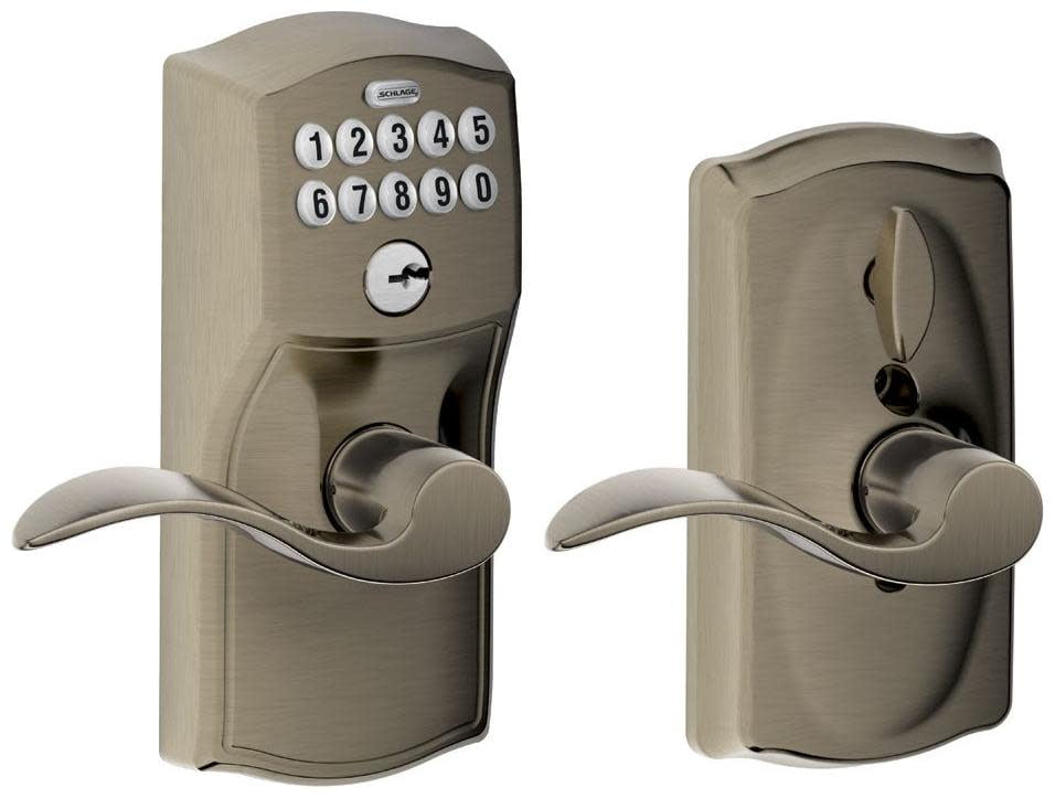 SCHLAGE FE595 CAM 620 ACC Camelot Keypad Entry with Flex-Lock and ...