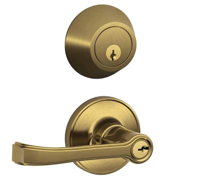Schlage JC60 V TOR 609 Single Cylinder Keyed Entry Lock Deadbolt ...