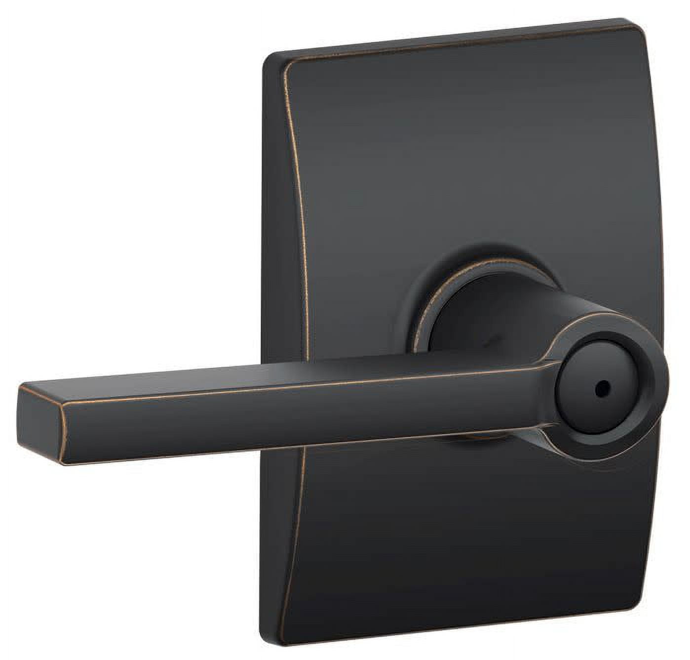 Schlage Lock Company F40LAT716CEN Century Collection Latitude Privacy ...