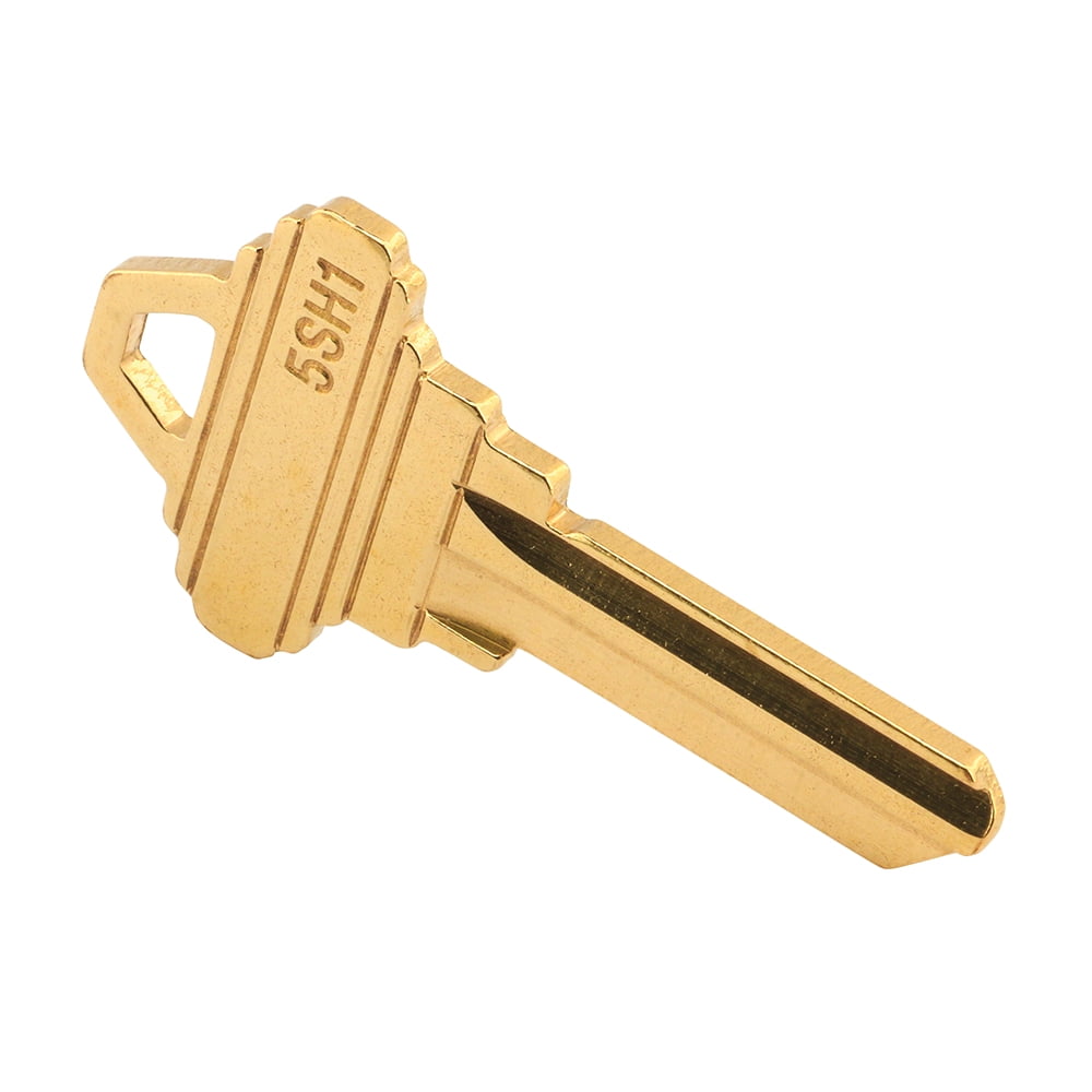 Schlage SC1 Key Blank, Brass Construction, For 5-Pin Schlage "C ...