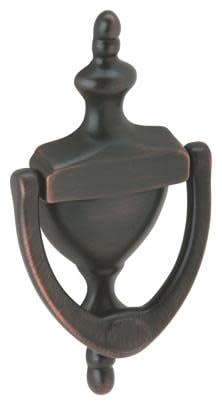 Schlage SC2-3125-716 Door Knocker, 5-15/16", Aged Bronze - Walmart.com