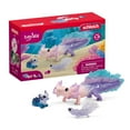 Schleich - Bayala: Fantasy Axolotl Salamander Undersea Animal Toy Set ...