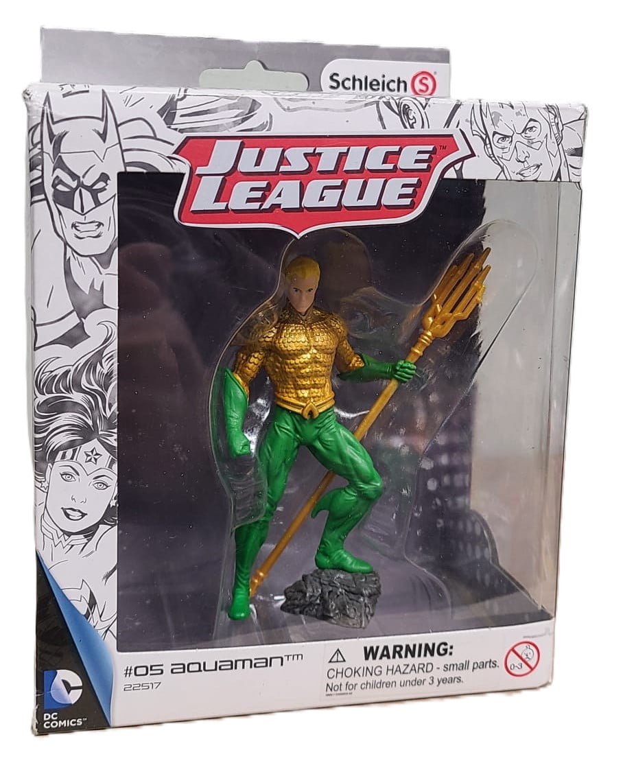 Schleich DC Comics Justice League Aquaman #05 4-inch Action Figure with ...