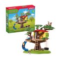 Schleich - Farm World: Adventure Tree House Playset with Tire Swing, 2 ...