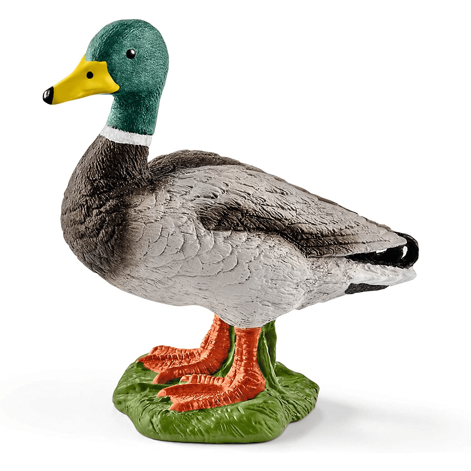 Schleich - Farm World: Mallard Drake Duck Animal Toy Figurine ...