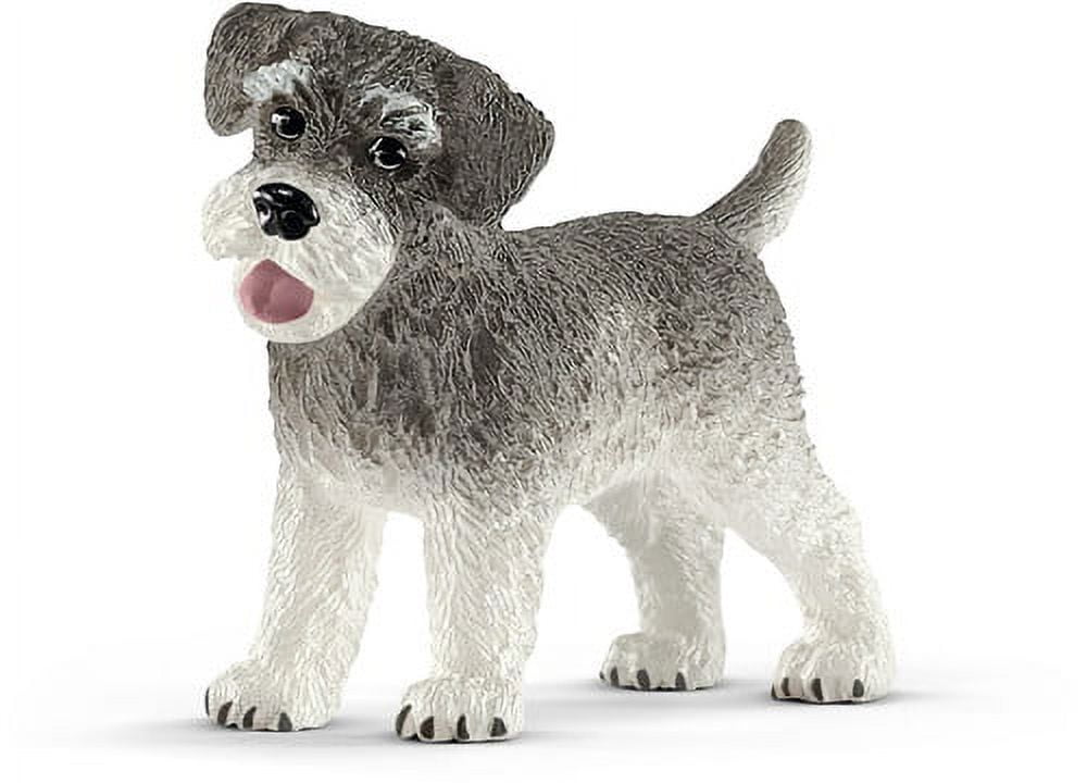 Schleich Farm World Miniature Schnauzer Toy Figurine - Walmart.com