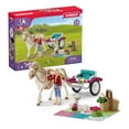 Schleich - Horse Club: Carriage Ride with Picnic Set, Horse Toy ...