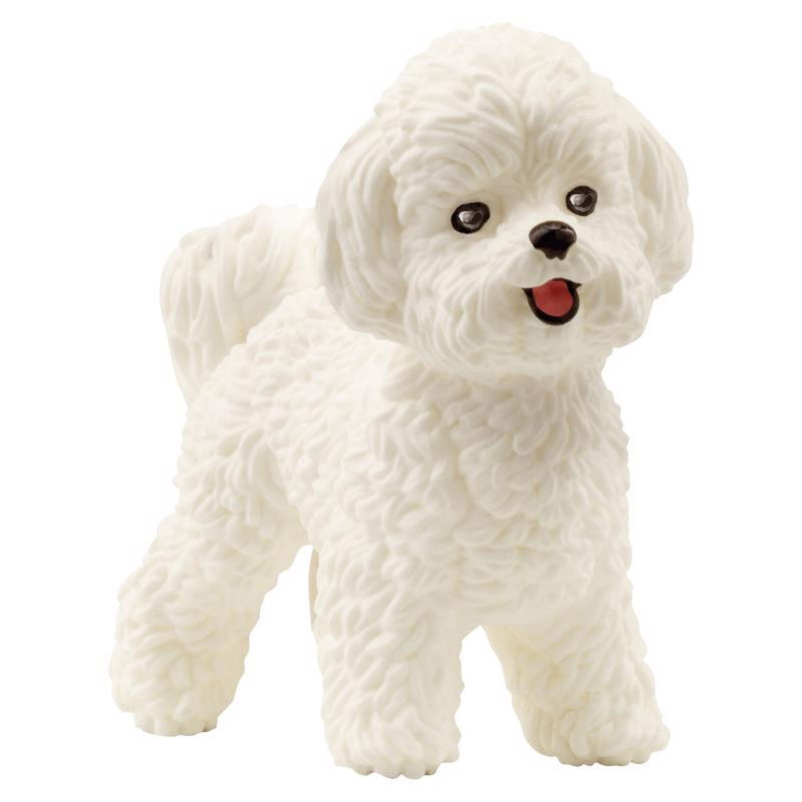 Schleich North America 126009 Schleich Bichon Frise Dog Toy Figure ...