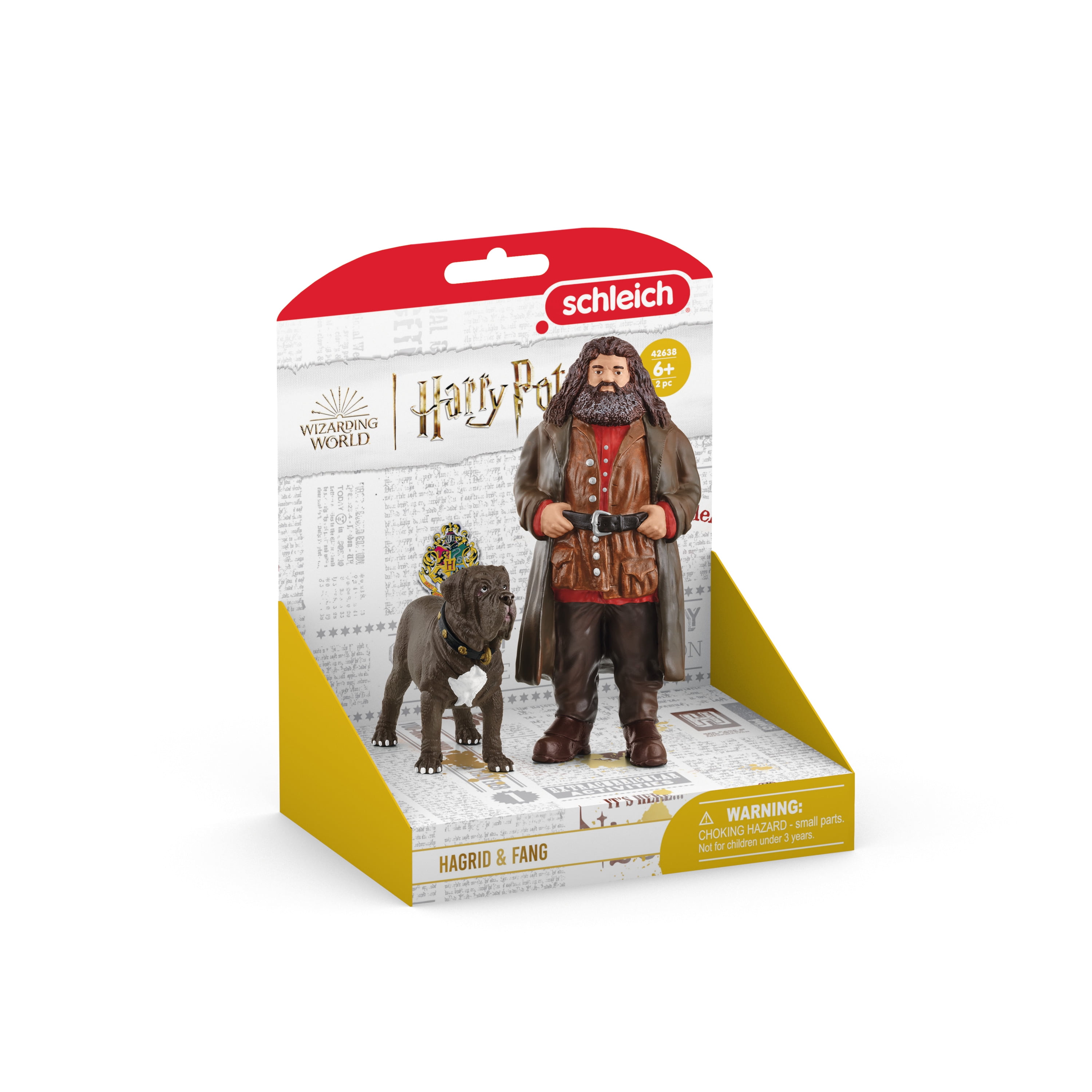 Schleich - Wizarding World:Rubeus Hagrid & Pet Fang, Keeper of Keys ...
