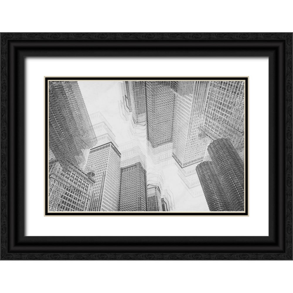 Schleicher-Schwarz, Roswitha 24x17 Black Ornate Wood Framed with Double ...