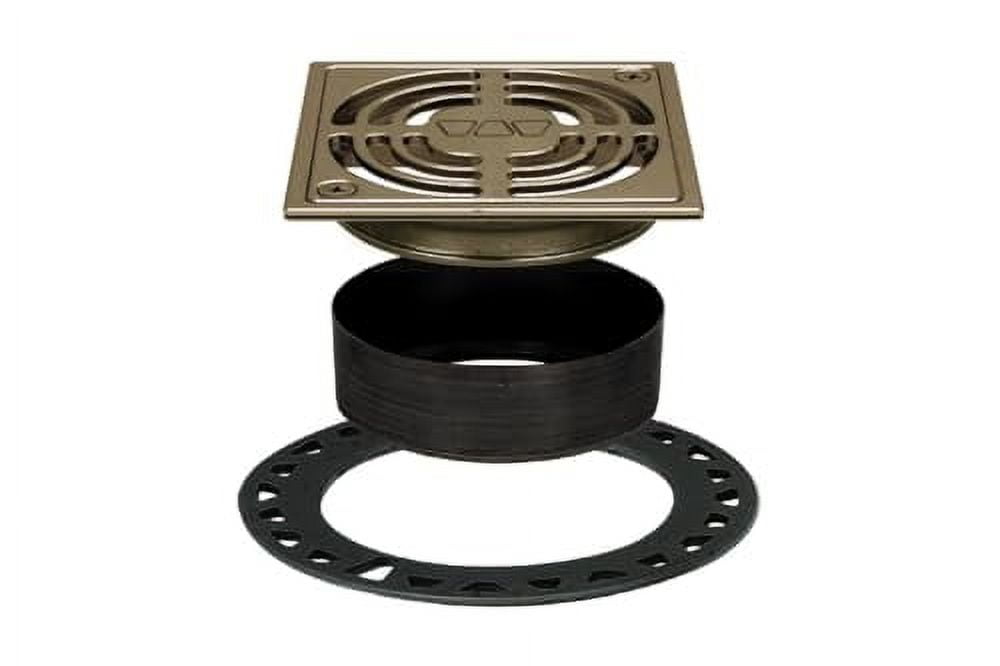 Schluter Kerdi-Drain Contour Shower Grate Kit with Integrated Slope ...