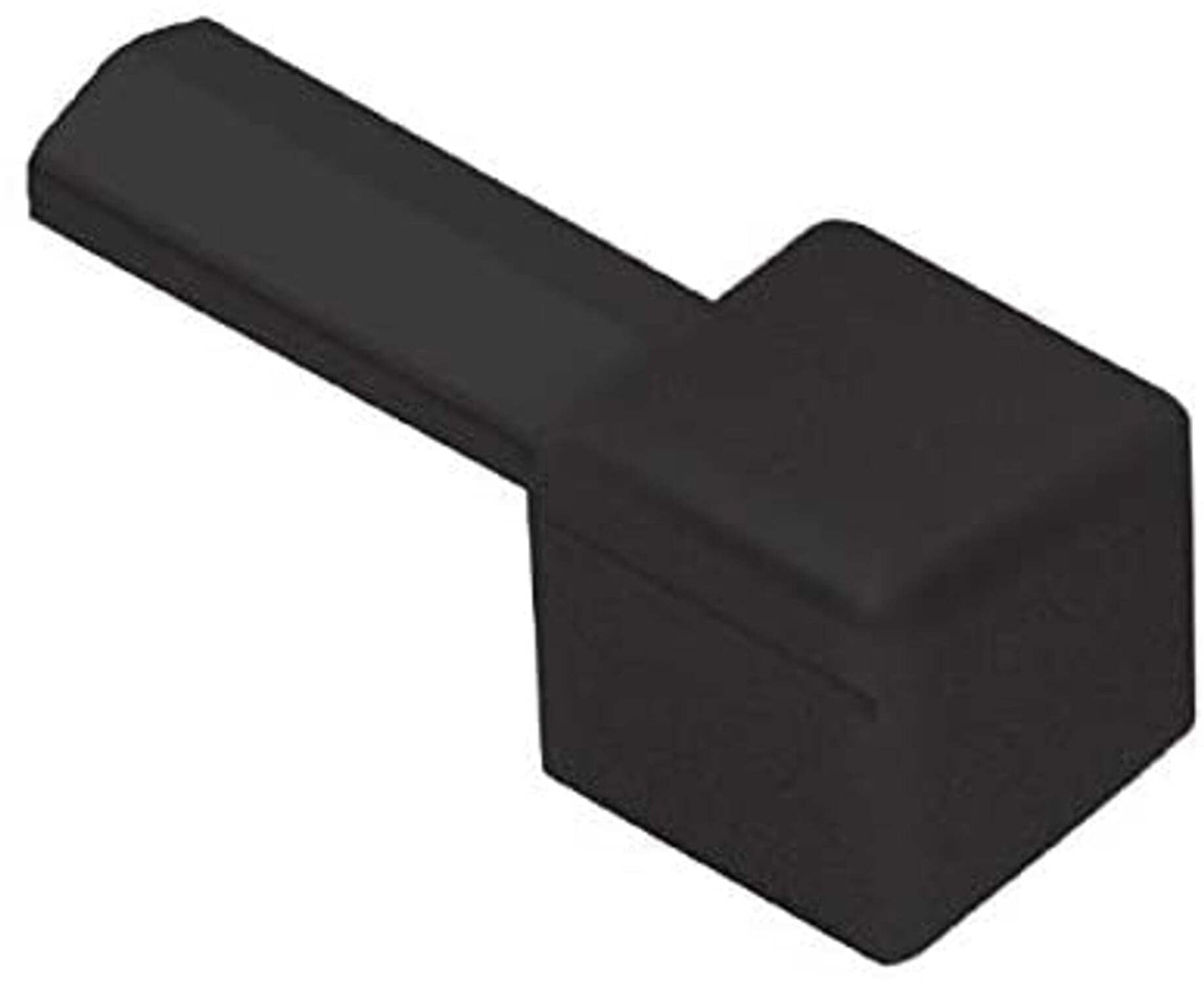 Schluter Quadec Aluminum 3/8" Inside Outside Corner Black - Walmart.com