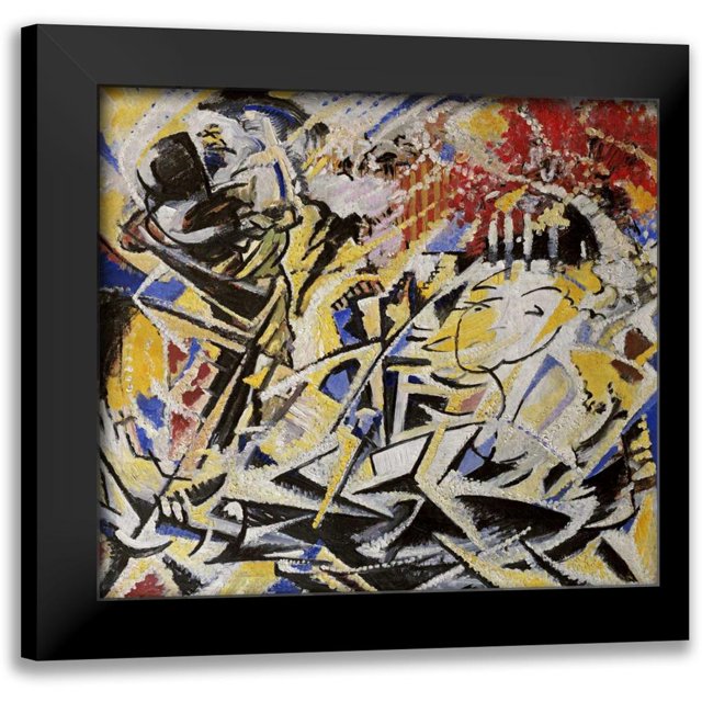 Schmalzigaug, Jules 13x12 Black Modern Framed Museum Art Print Titled ...
