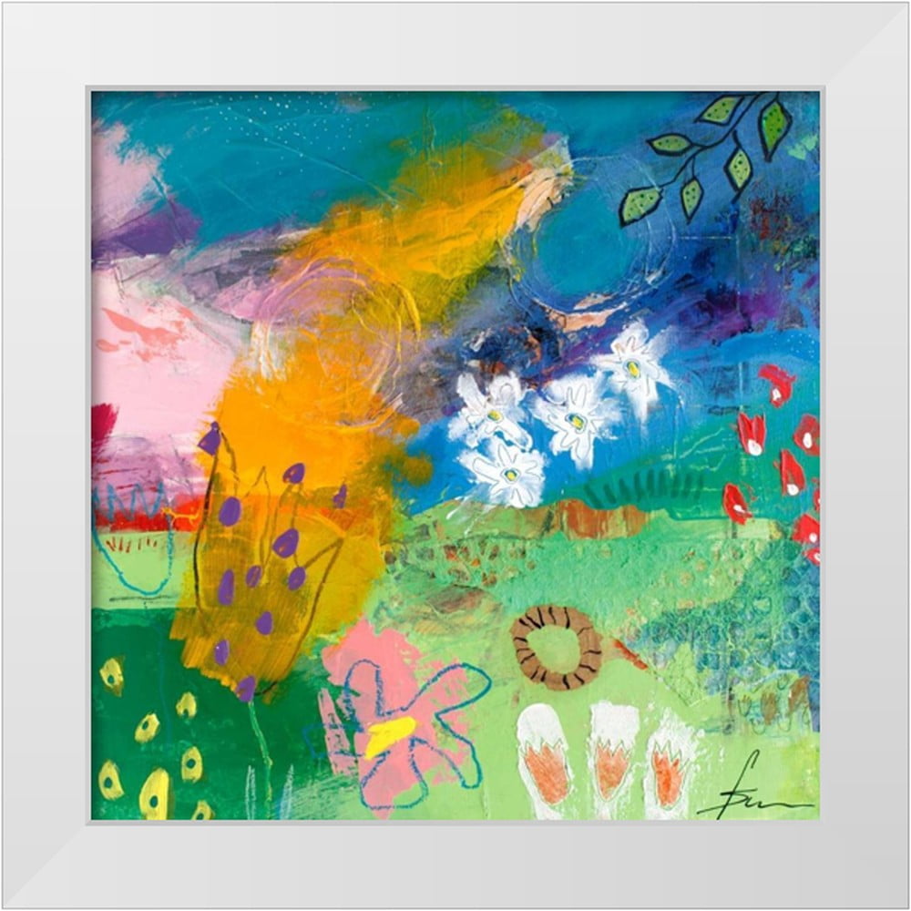 Schmalzl, Franziska 15x15 White Modern Wood Framed Museum Art Print ...