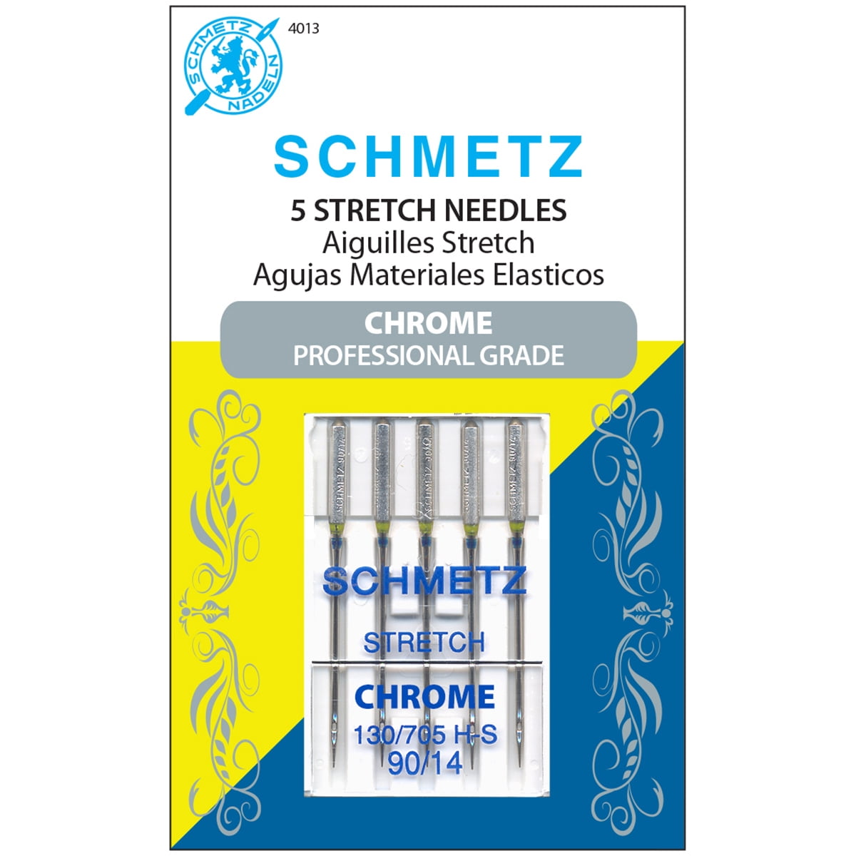 Schmetz Needle Chrome Stretch Sz 90/14 5Pc (Pack Of 5) - Walmart.com