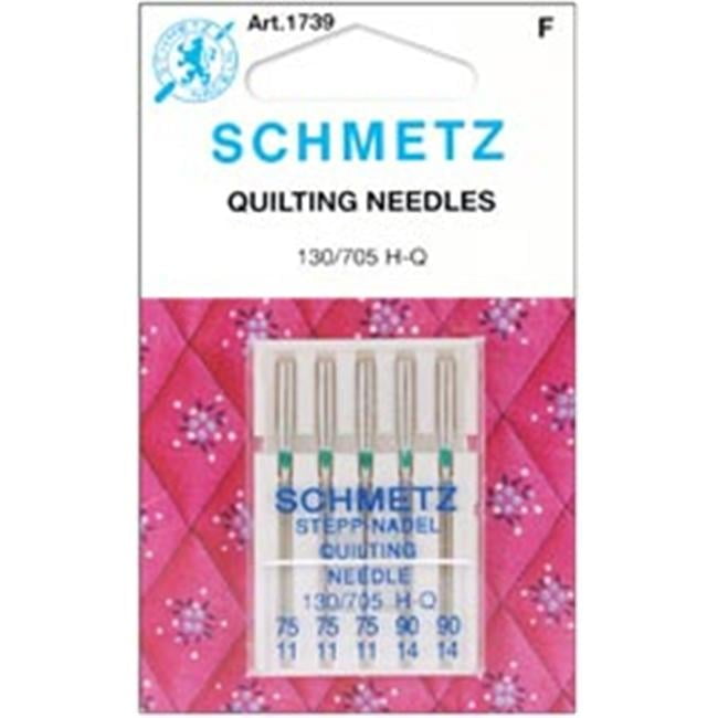 Schmetz Needle Quilting Astd Size 75/90 (Pack Of 5) - Walmart.com