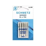 Schmetz Needle Serger Elx705 Size 80/12 (Pack Of 5) - Walmart.com