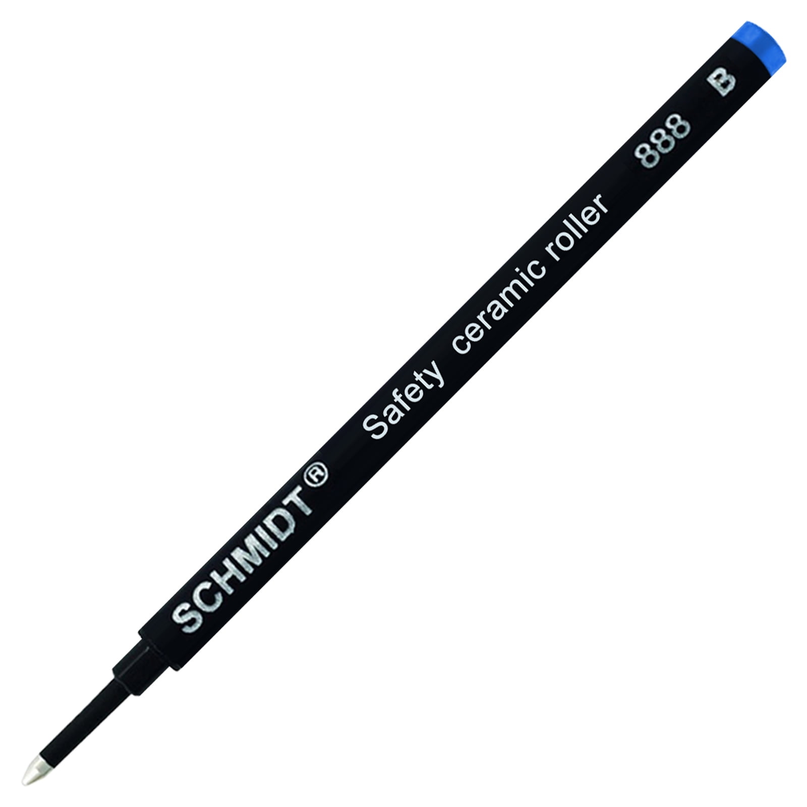 Schmidt 888 Safety Ceramic Tip Plastic Tube Rollerball Refills - Blue ...