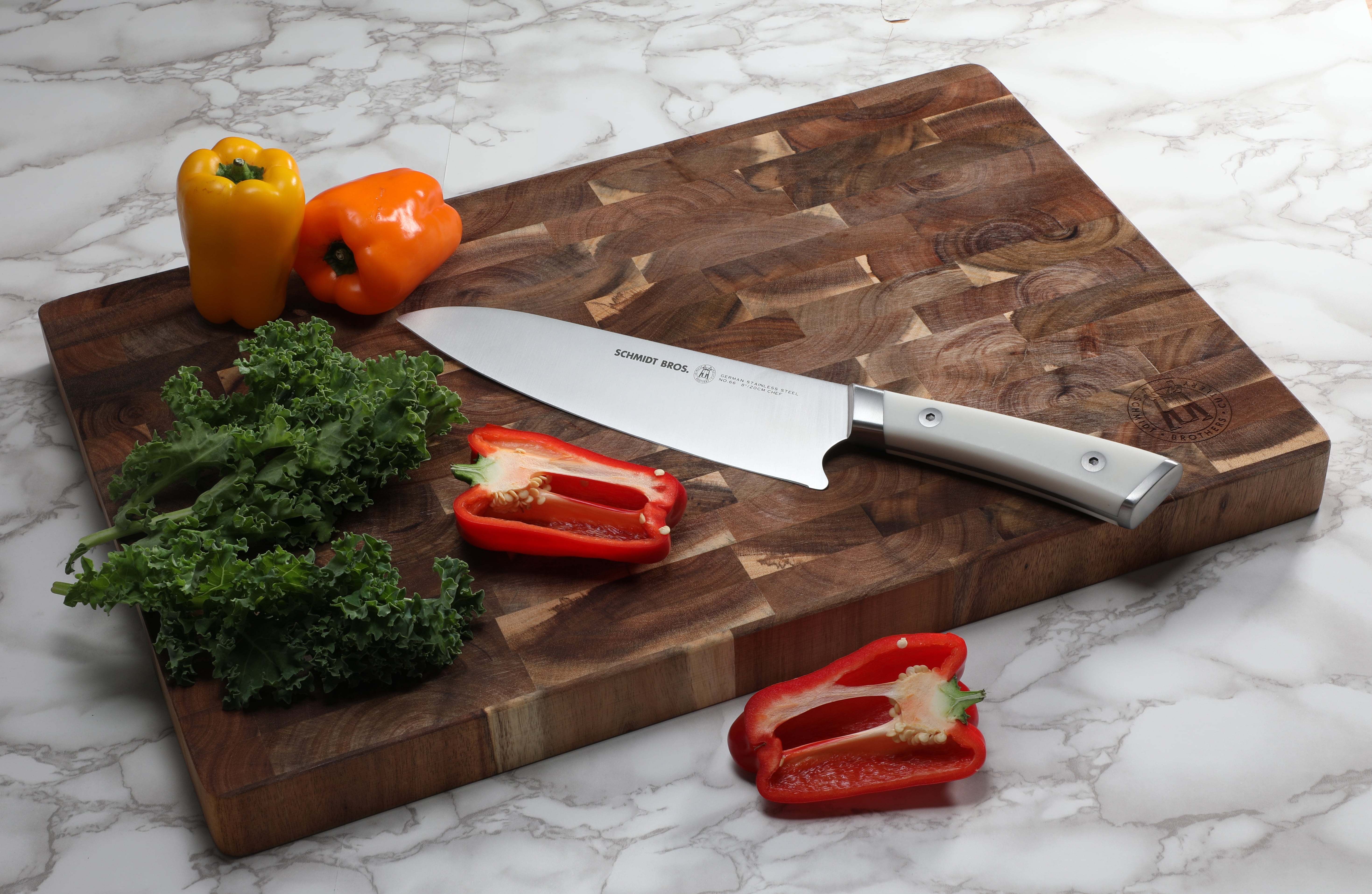 Paderno World Cuisine Double Slate with Acacia Board with 2 Handles ...