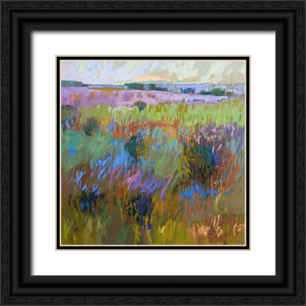 Schmidt, Jane 12x12 Black Ornate Wood Framed with Double Matting Museum ...