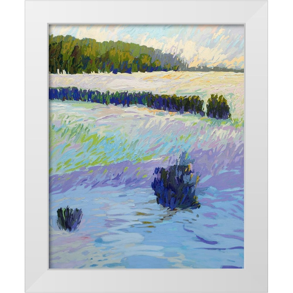 Schmidt, Jane 15x18 White Modern Wood Framed Museum Art Print Titled ...