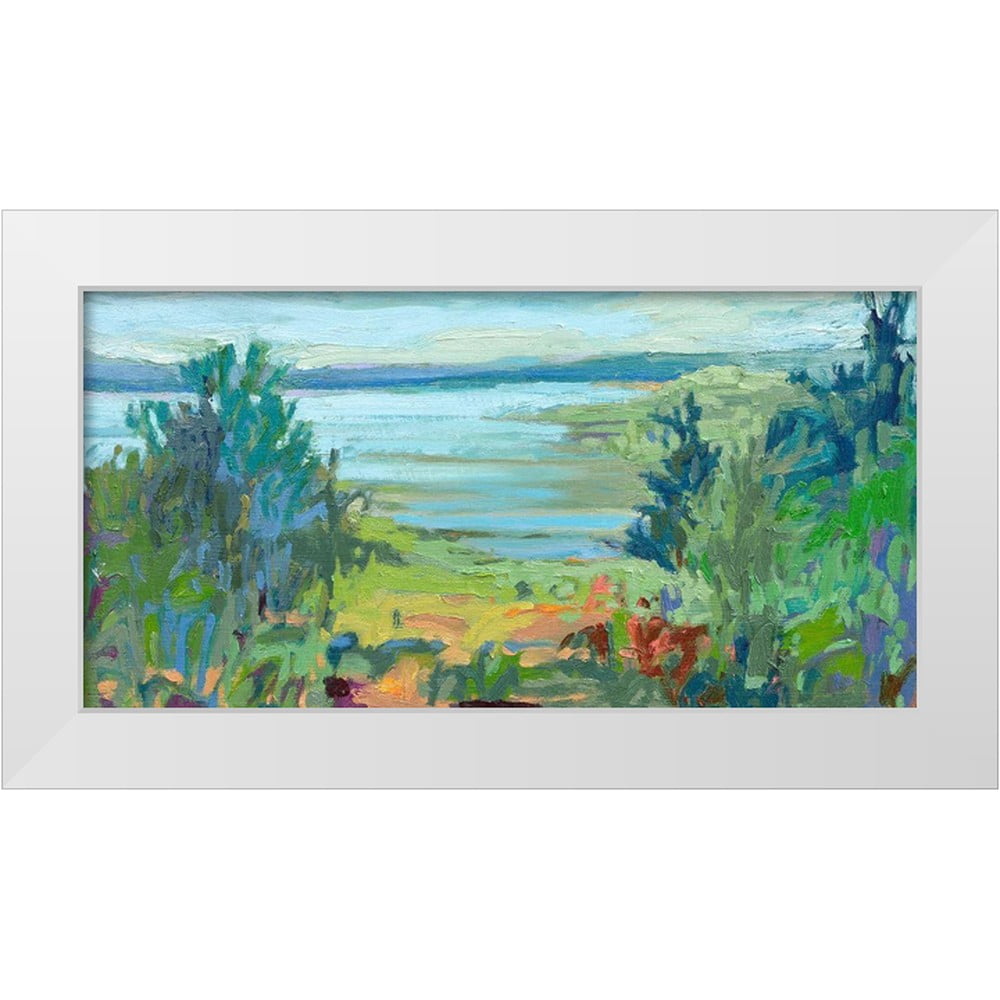 Schmidt, Jane 18x11 White Modern Wood Framed Museum Art Print Titled ...