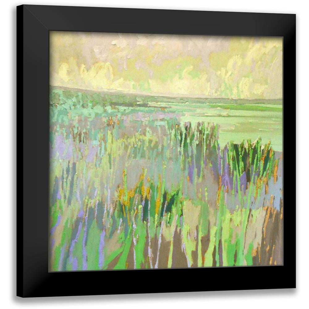 Schmidt, Jane 20x20 Black Modern Framed Museum Art Print Titled - Lake ...