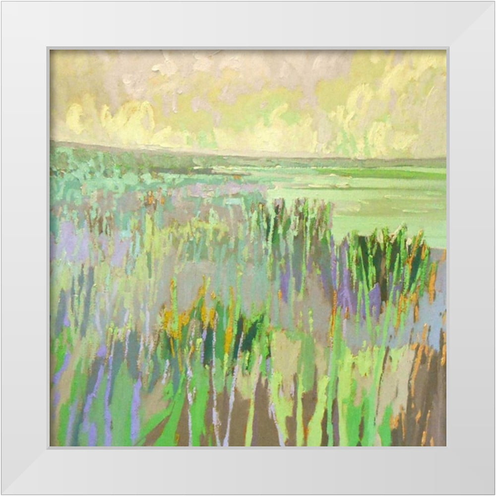 Schmidt, Jane 20x20 White Modern Wood Framed Museum Art Print Titled ...