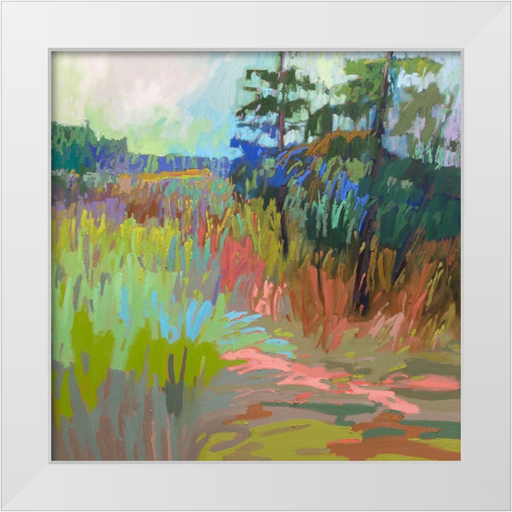 Schmidt, Jane 20x20 White Modern Wood Framed Museum Art Print Titled ...